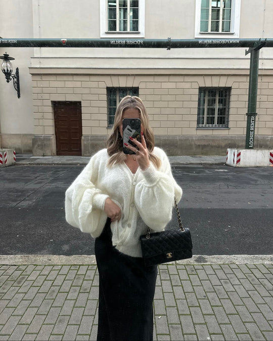 The Most Wanted Knit - Pearl mohair and Silk Cardigan – for lovers and ...